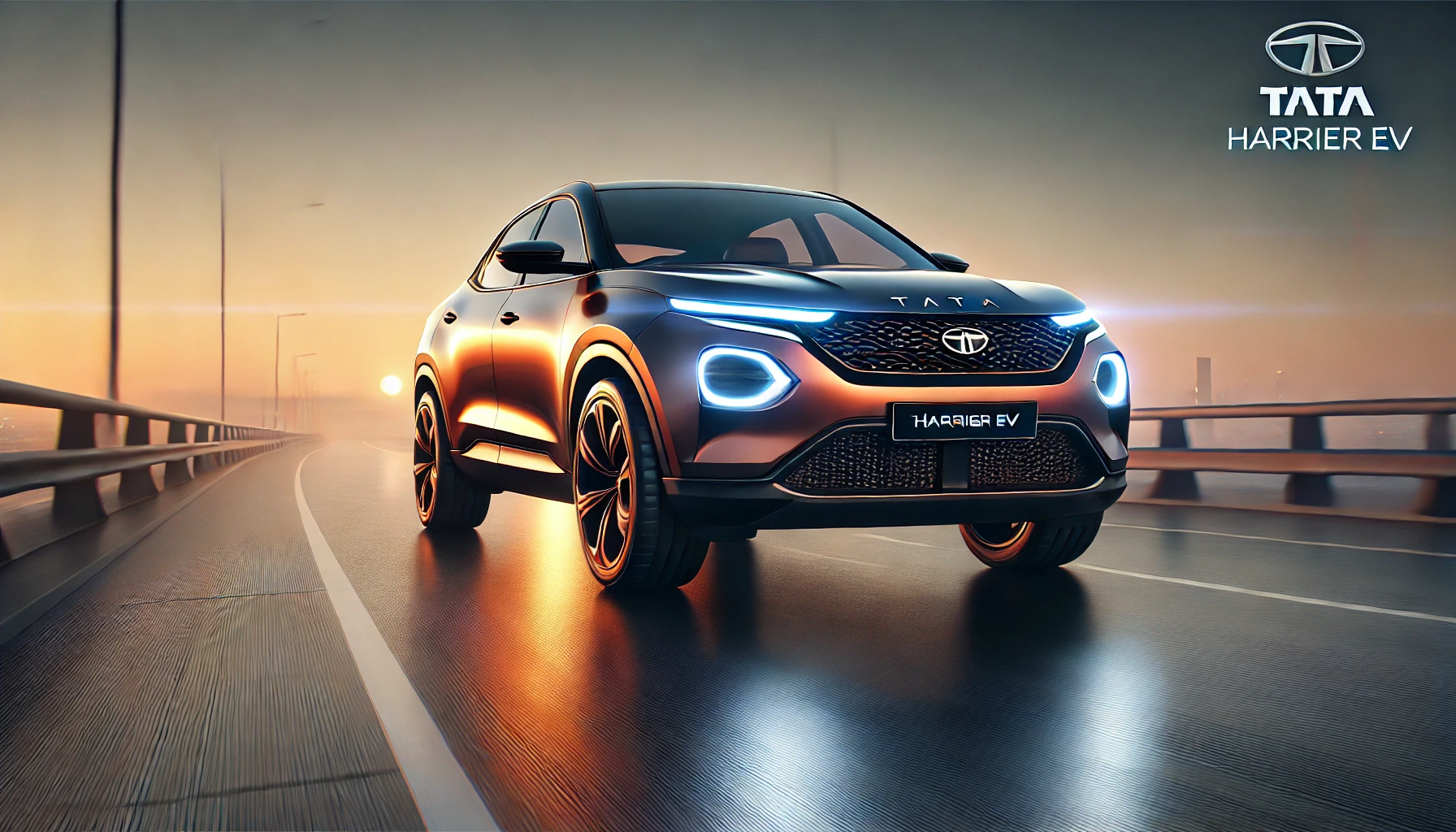 Tata Harrier EV Leaked Design: The Ultimate Electric SUV is Coming!